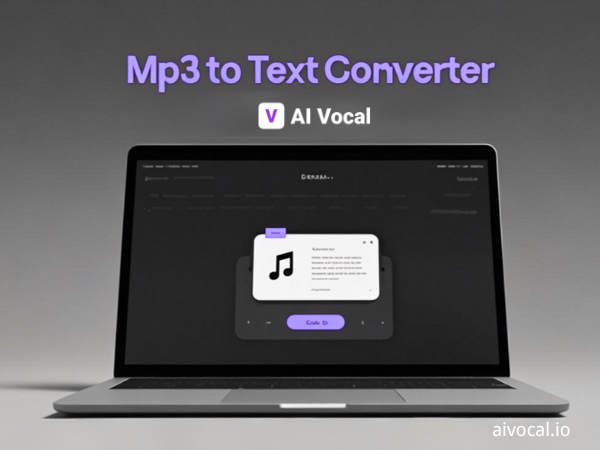 MP3 to Text Converter - Convert MP3 to Text Free